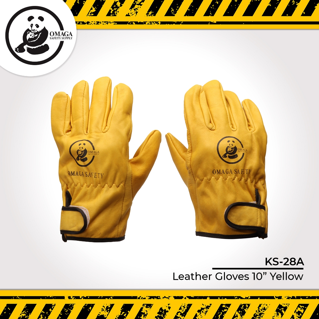 OMAGA LEATHER GLOVES KS-28 | Shopee Philippines