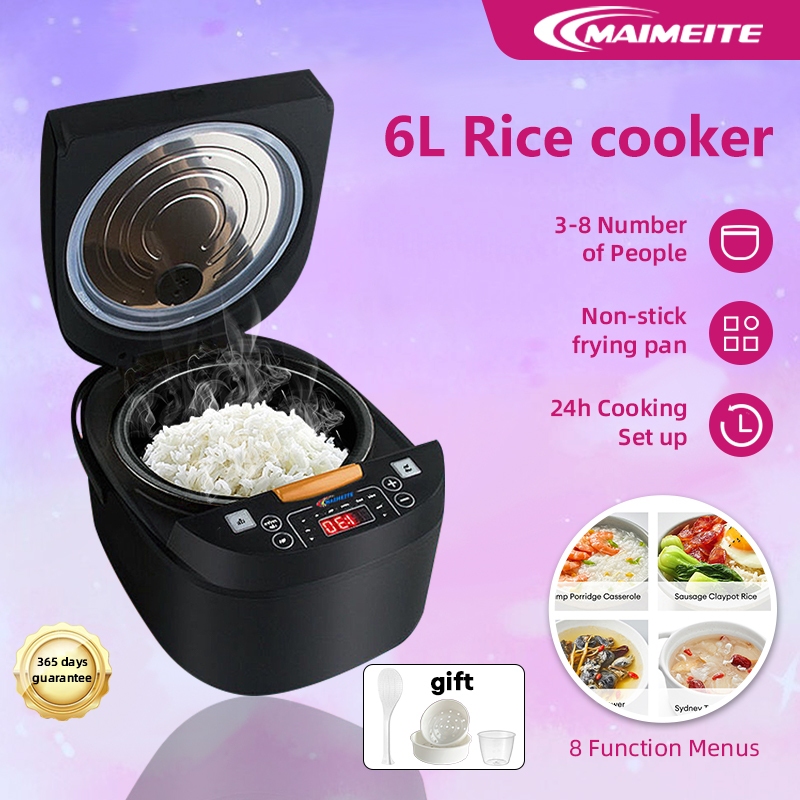 Maimeite Large Capacity 6L Home Multifunctional Electric Rice Cooker ...