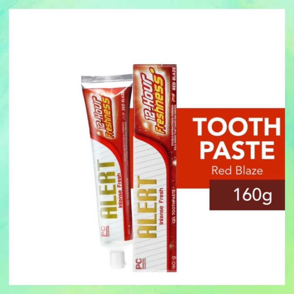 VARIETY Alert Red Blaze Toothpaste 160g | Shopee Philippines