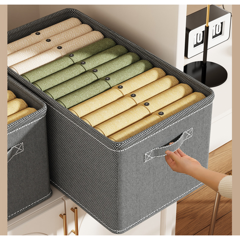 Storage Box High Capacity Clothes Jeans Storage Box Thickened Wear ...