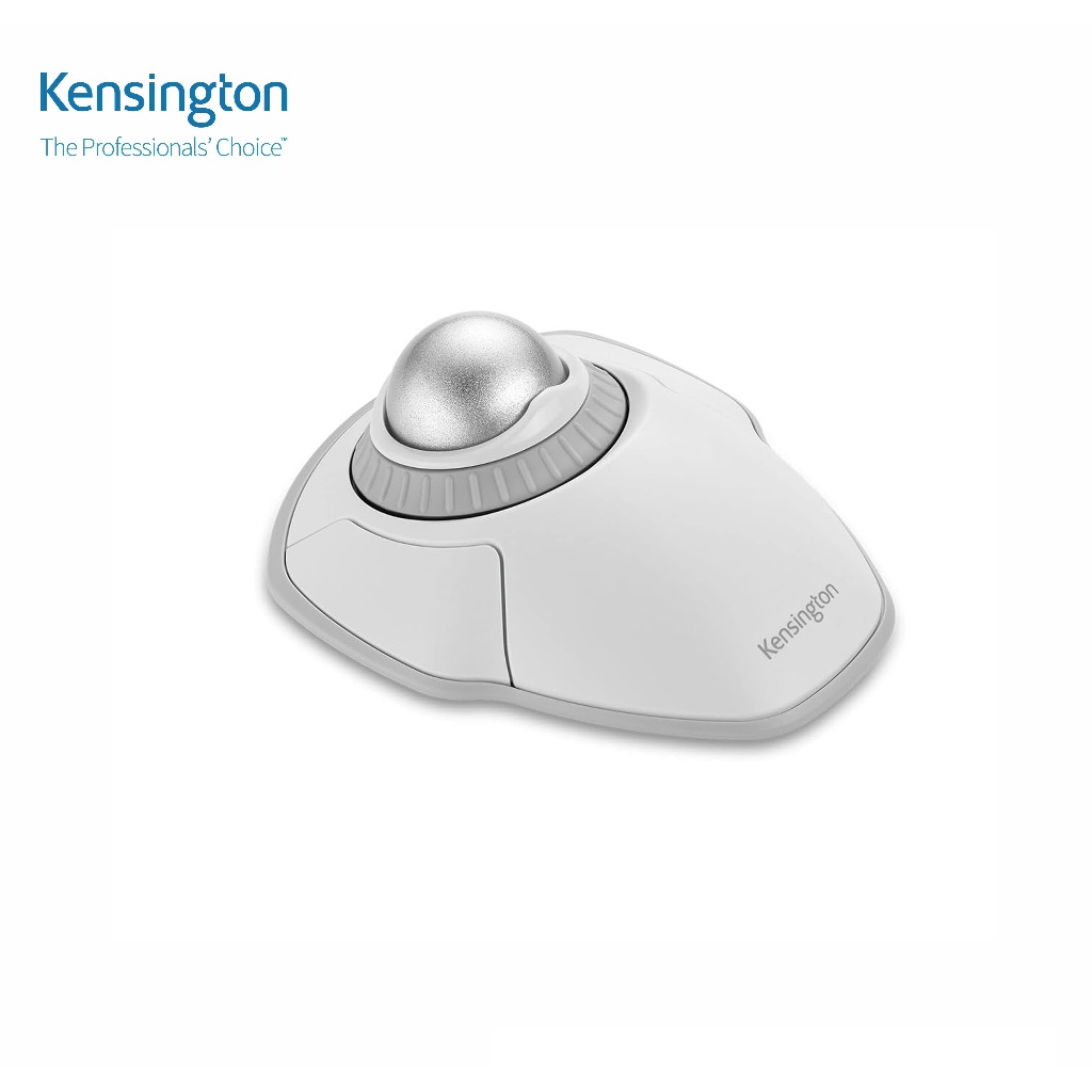 Kensington Orbit Wireless Trackball Mouse with Scroll Ring (K70993WW ...