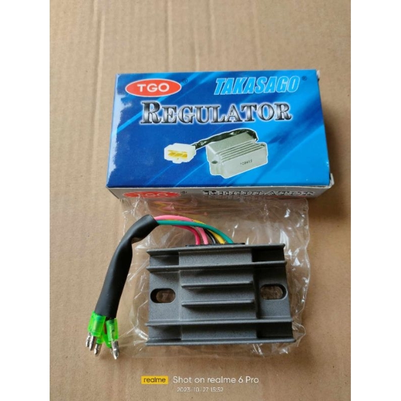 REGULATOR/CHARGER TMX125 ALPHA TAKASAGO | Shopee Philippines