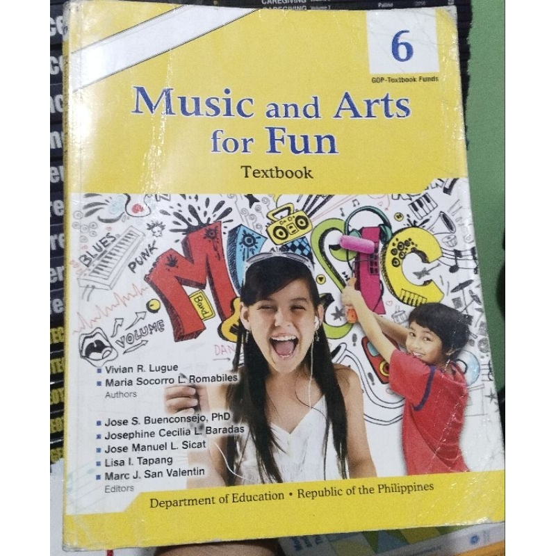 MUSIC AND ARTS FOR FUN TEXTBOOK GRADE 6 | Shopee Philippines