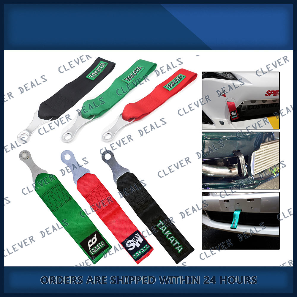 JDM Tow Strap Takata / Speed Hunter / Formula Drift | Shopee Philippines