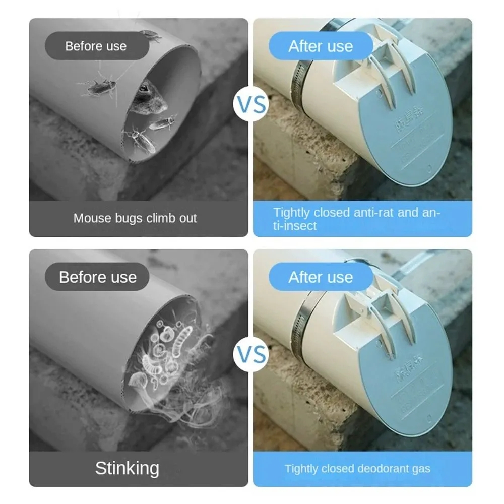 Drainage Wells Septic Tank PVC Pipes Deodorization Device Defence Water ...