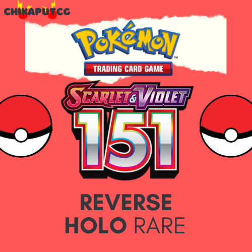 Scarlet & Violet 151 | Rare (Reverse Holo) cards | Pokemon TCG | Shopee ...