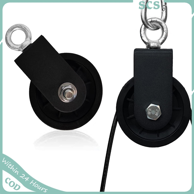 88mm Silent Pulley 360 Degree Rotating Gym Cable Pulley Equipment Wheel ...