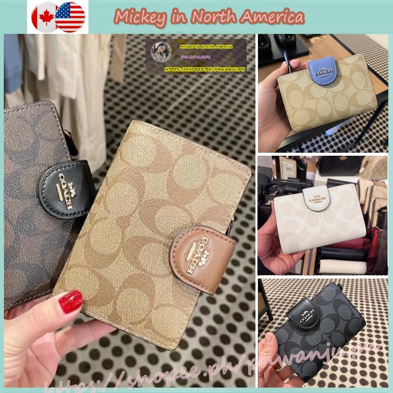 Genuine 100% US Women's short Wallet Coin Purse bifold wallet with card ...