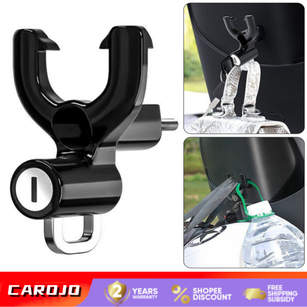 Universal Metal Motorcycle Helmet Lock Bike Handlebar Helmet Anti-theft ...