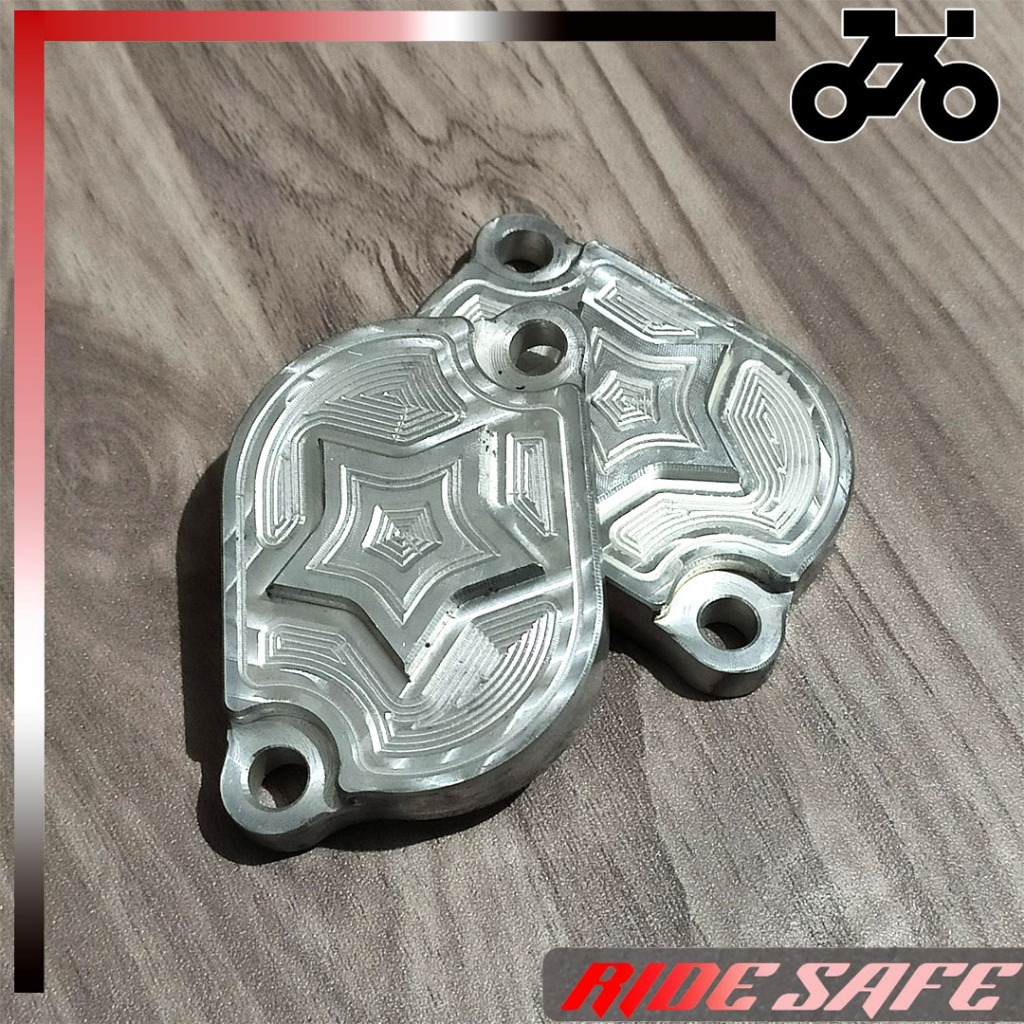 KING DRAG WAVE 125 CNC TAPPET COVER SET / 2 PCS / W125 TAPPET VALVE CAP ...