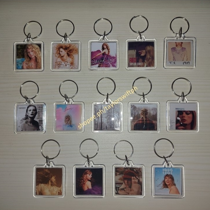 Taylor Swift Keychain All Era / Taylor Swift Keychains All Era | Shopee ...
