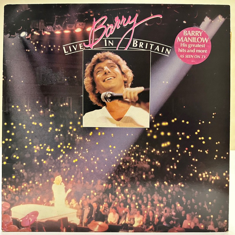 Barry Manilow – Barry Live In Britain (LP Vinyl Record/Pop) | Shopee ...