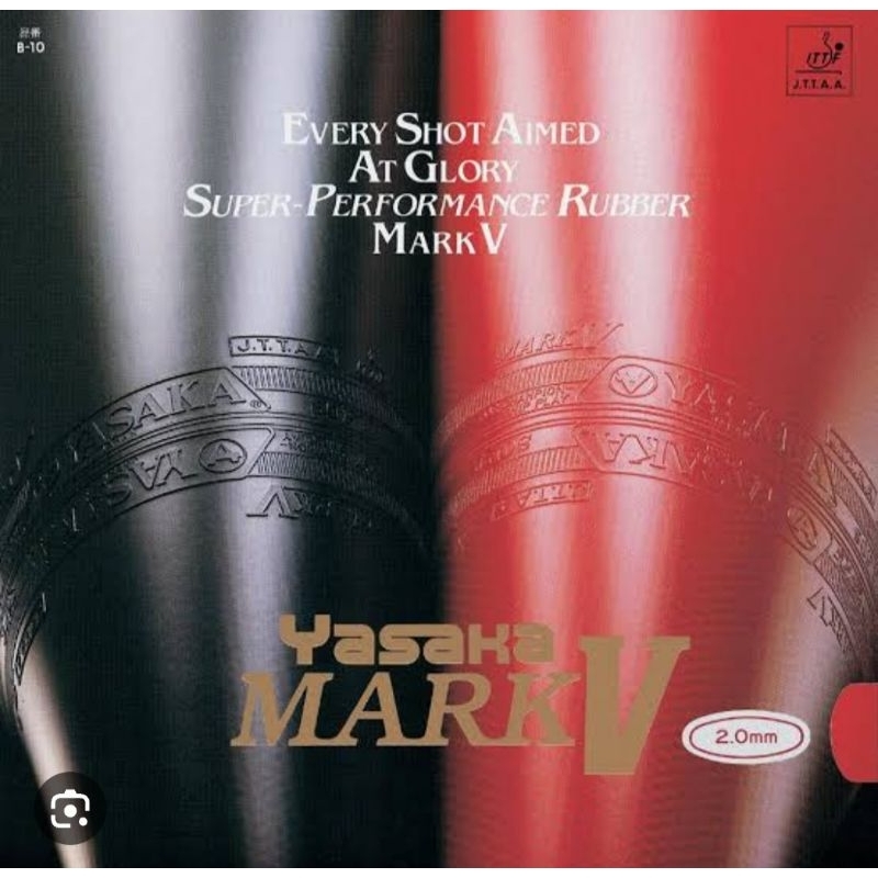 Yasaka Rubber Mark V Max | Shopee Philippines