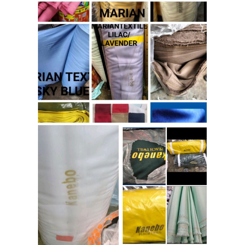 kanebo peachtwill sold per yards part 3 | Shopee Philippines