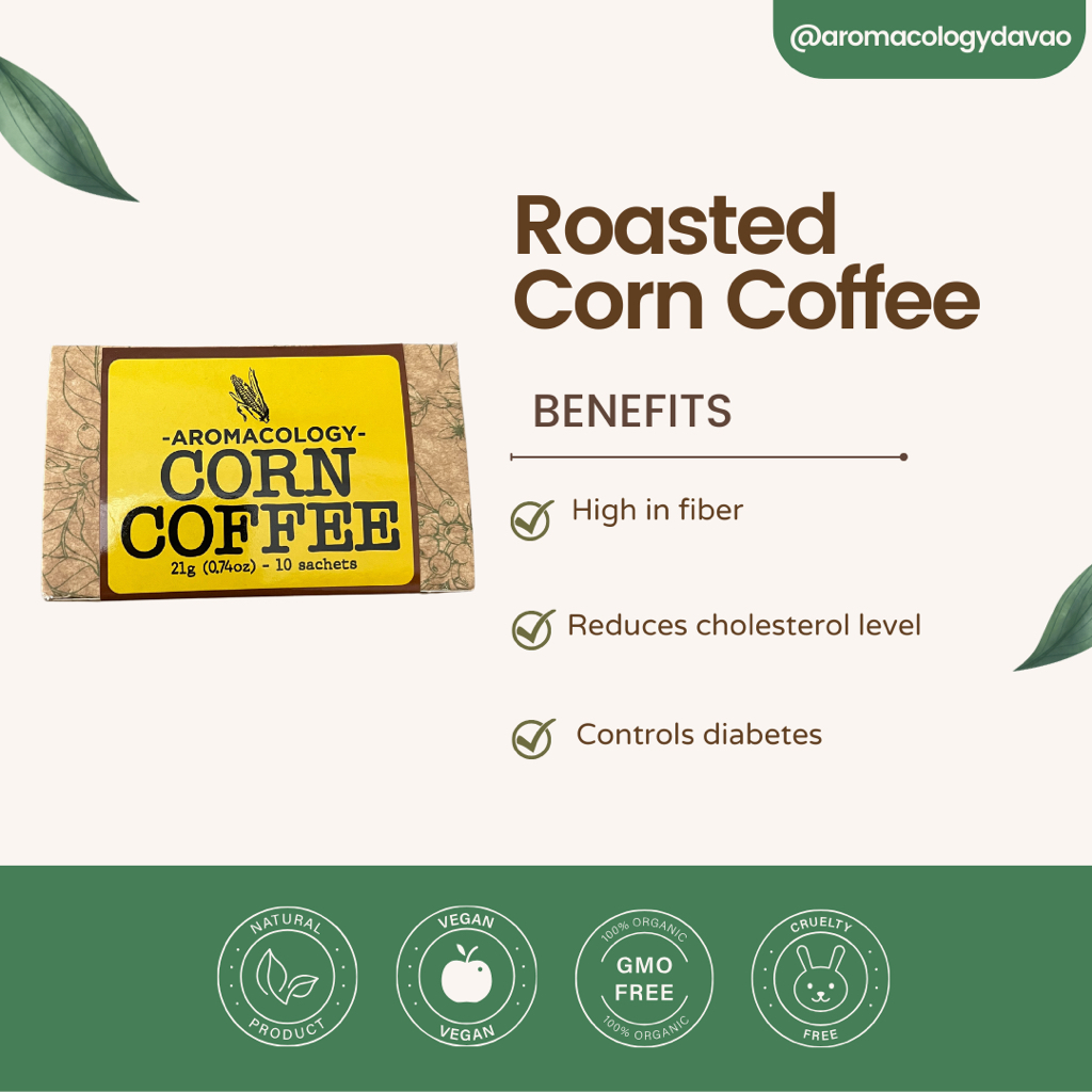 Aromacology Roasted Corn Coffee (With Herbs) | Shopee Philippines