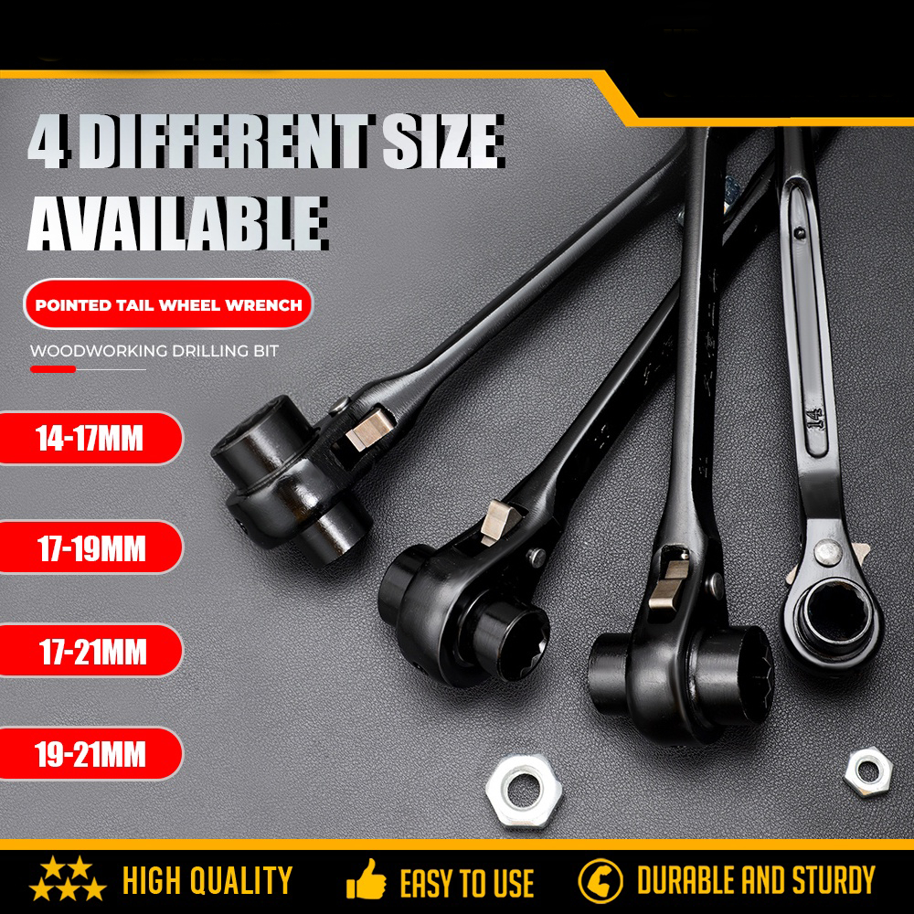 Scaffolding Double Ratchet Wrench Construction Site Ratchet Socket ...