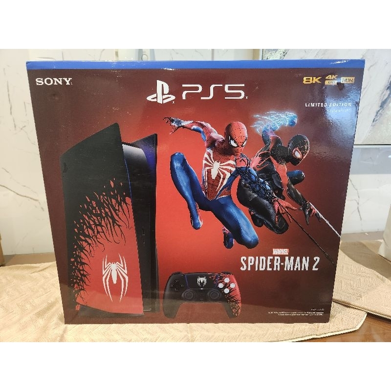 Spiderman 2 Limited Edition PS5 Disc Edition Console (Brand New) Spider ...