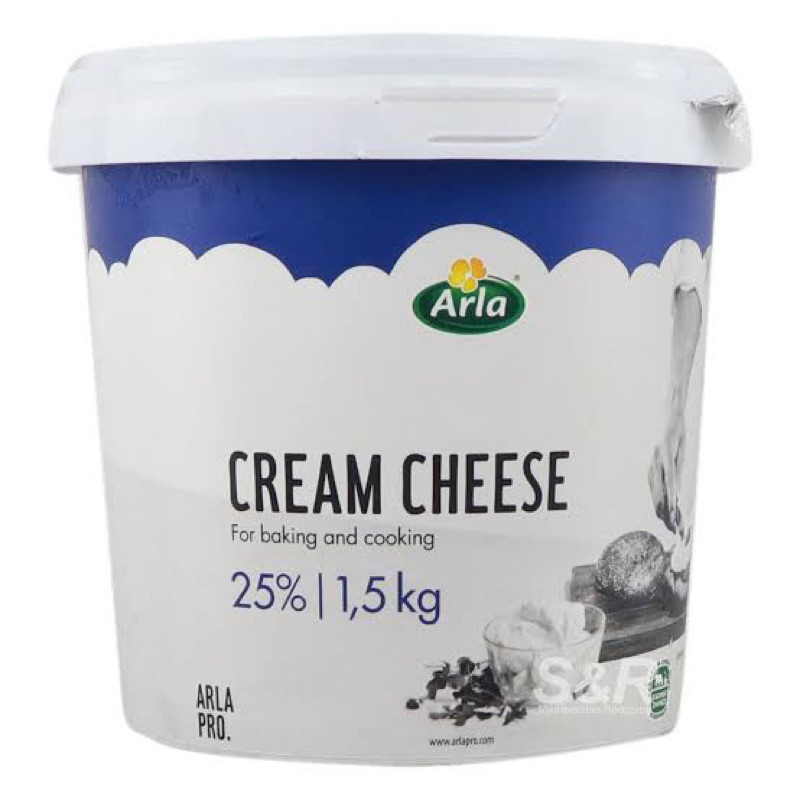 Arla Cream Cheese 1.5KG | Shopee Philippines