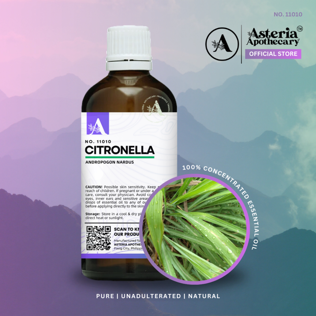 Citronella Essential Oil - Asteria Apothecary | Shopee Philippines