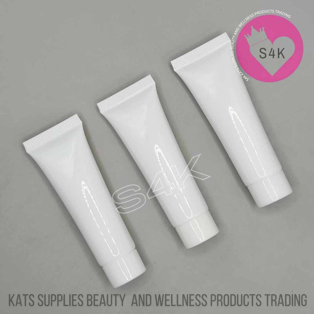 (Bundle of 100) 10ml White Squeezable Tube | Shopee Philippines