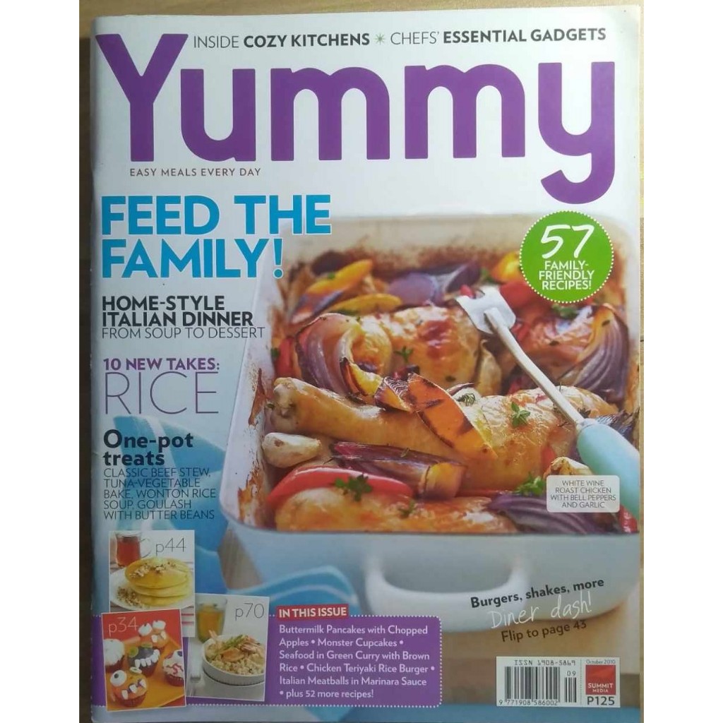 Yummy Magazines (Secondhand but like Brandnew) | Shopee Philippines