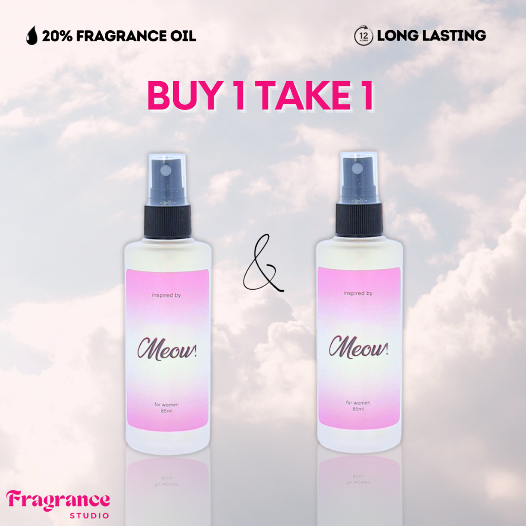 Meow Perfume Long Lasting for Women (85ML&35ML Oil Based) | Shopee ...