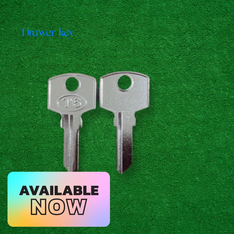 Blank key for Drawer T6(buy 10pcs for 80 pesos) | Shopee Philippines