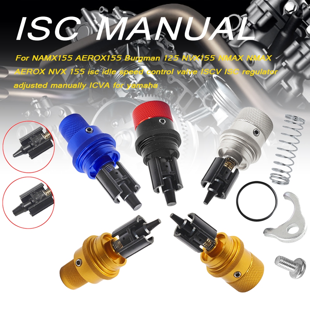 ISC IACV MANUAL adjuster throttle body For yamaha NAMX155 AEROX155 ...
