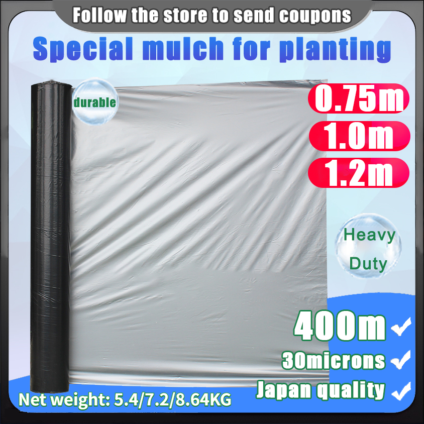 PLASTIC MULCH FILM 4ft x 400m/3ft x 400m/2.5ft x 400m JAPAN QUALITY ...