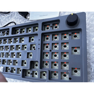 RAKK DAUG 96 Keys Mechanical Keyboard Hotswappable with Knob Barebones ...