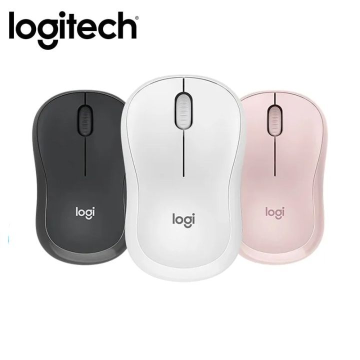 Logitech M240 Silent Reliable Bluetooth Wireless Mouse with comfortable ...