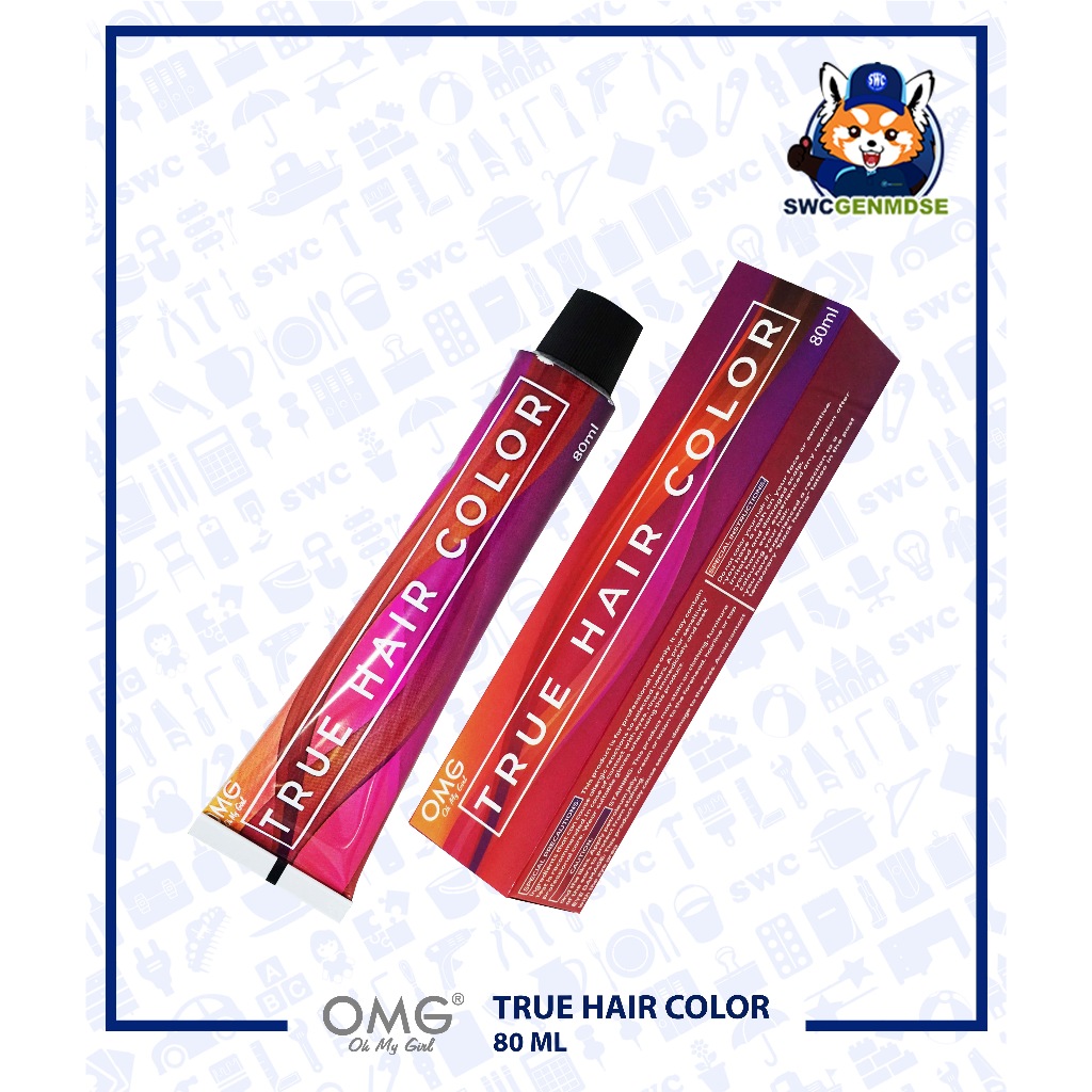 OMG True Hair Color 80 ML | 0 - 6 | Shopee Philippines