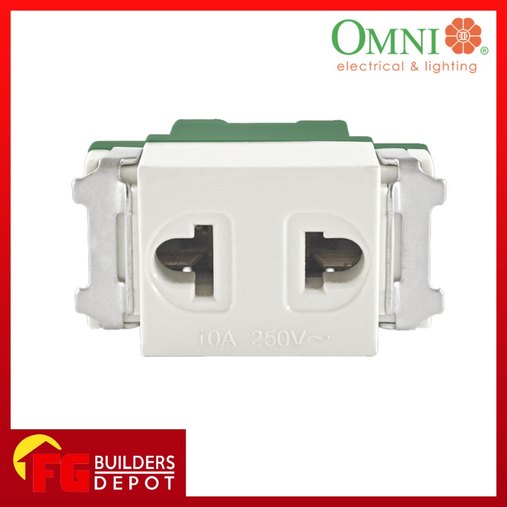 WEU-200 UNIVERSAL OUTLET 10A 250V (OMNI) | Shopee Philippines