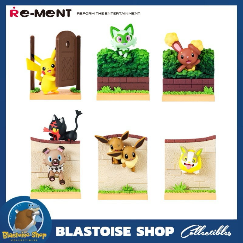 Re-Ment Pokemon Welcome Back Waiting for you! (Sprigatito Eevee Pikachu ...