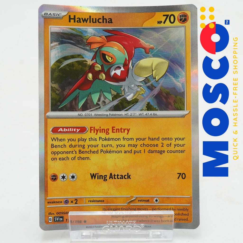 Hawlucha - 118/198 - Holo Rare | Pokemon TCG | Shopee Philippines