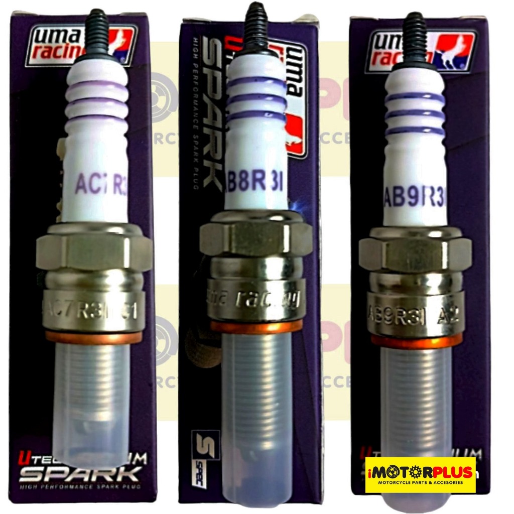 UMA IRIDIUM SPARK PLUG FOR RAIDER, NMAX, AEROX, CLICK, RS150 | Shopee ...