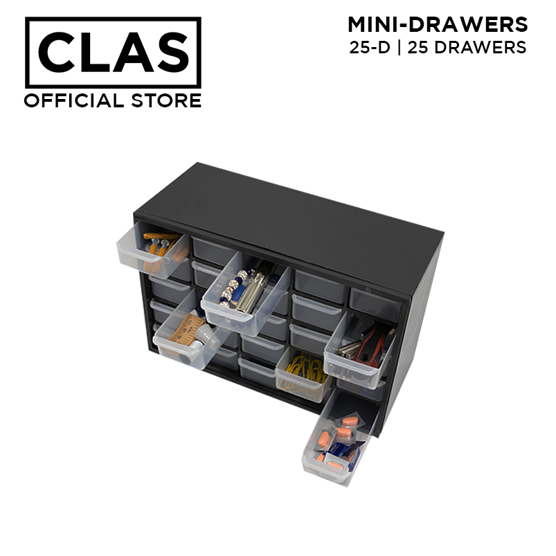 CLAS Mini Drawers 25D | Organizer your Desk, Small things, Beads ...