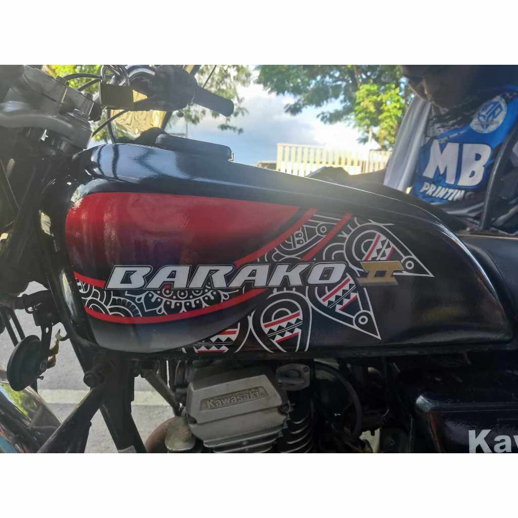 Kawasaki Barako II New Stock Decals Modelo | Shopee Philippines