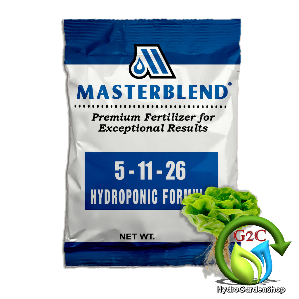MASTERBLEND Hydroponics Formula 5-11-26 (500grams) | Shopee Philippines