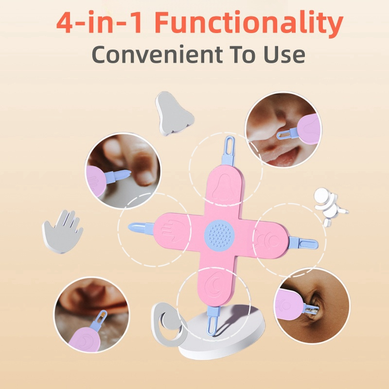 Baby 4-in-1 Cleaner Clean nasal mucus Clean earwax Clean nail crevices ...