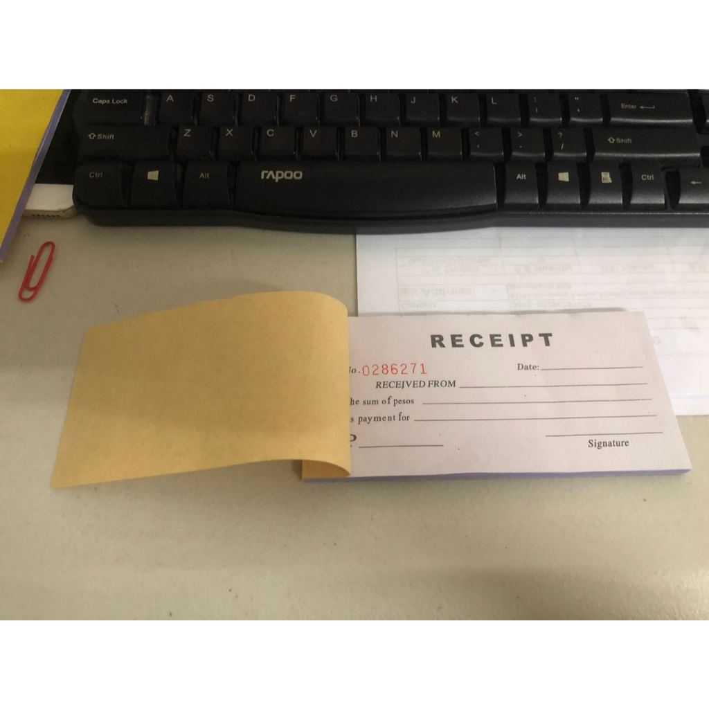 Receipt for business 2ply/3ply note books pads carbonized reciepts ...
