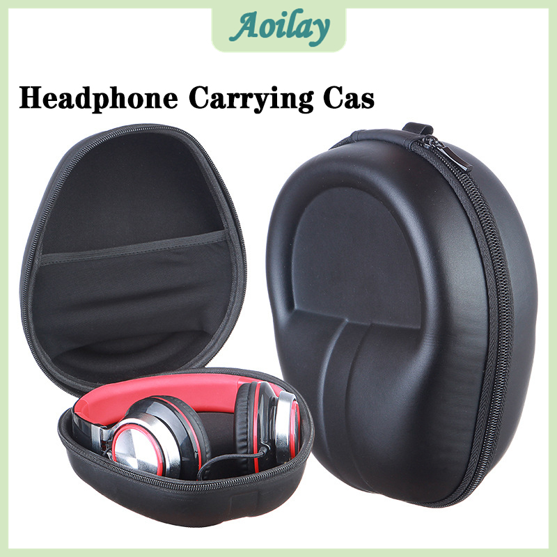 Headphone Carrying Case Anti-pressure Headset Protective Shell ...