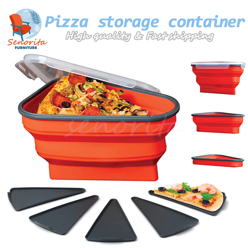 Pizza Container Storage,Reusable Pizza Container with 5 heating trays ...