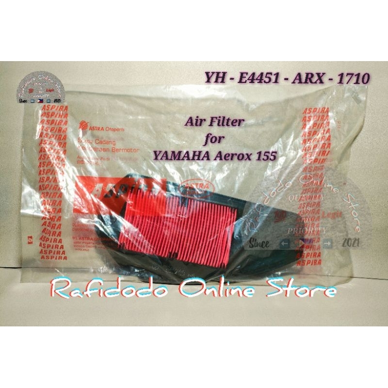 ASPIRA Air Filter for YAMAHA Aerox 155 | Shopee Philippines