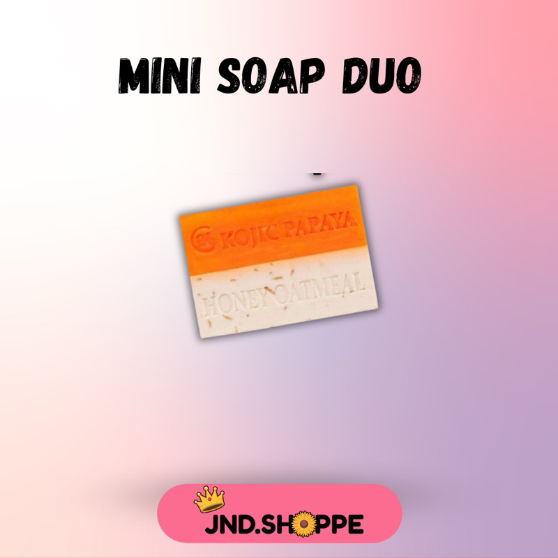 G21 MINI COMBO SOAP KOJIC PAPAYA HONEY OATMEAL SOAP GOLDEN DUST ...