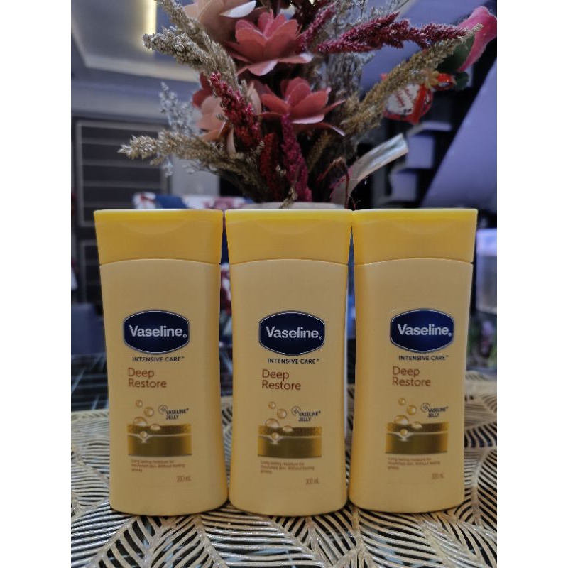 Vaseline Lotion Deep Restore 200ml | Shopee Philippines