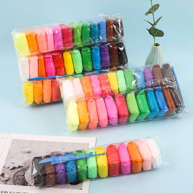 24Pcs Bouncy Clay Squishy Toys For Kids Air Dry Clay / Lootbag Treats ...