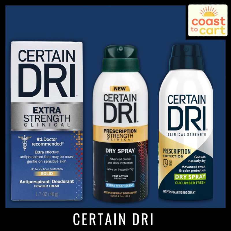 SALE!! Certain Dri Extra Strength Clinical Solid / Certain Dri ...