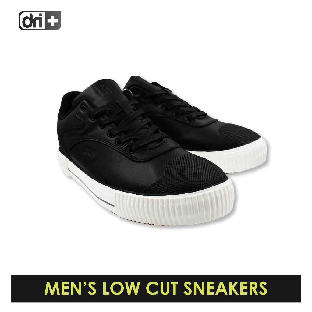 Dri Plus Men’s DRI+RIDE Urban Full Grain Leather Low Cut Sneaker Shoes ...