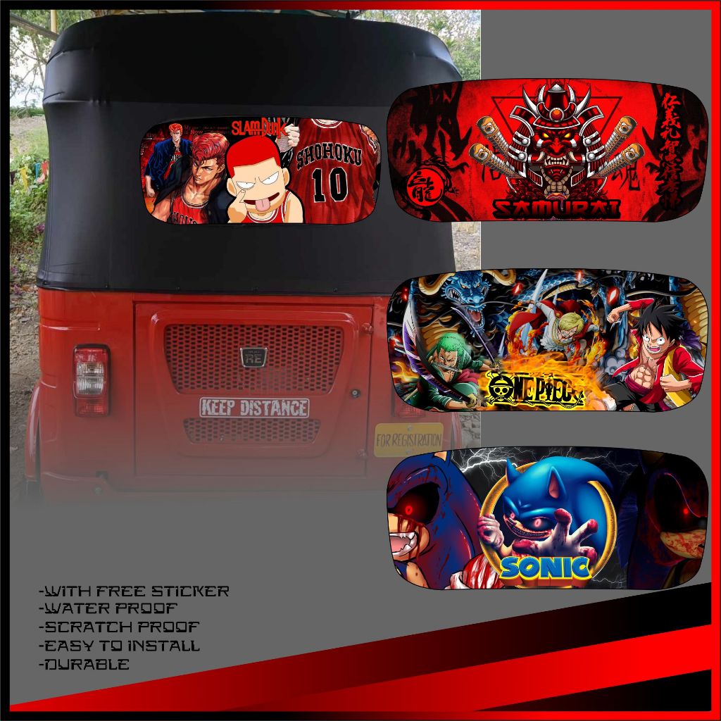 Bajaj RE Sticker Printed High Quality | Shopee Philippines